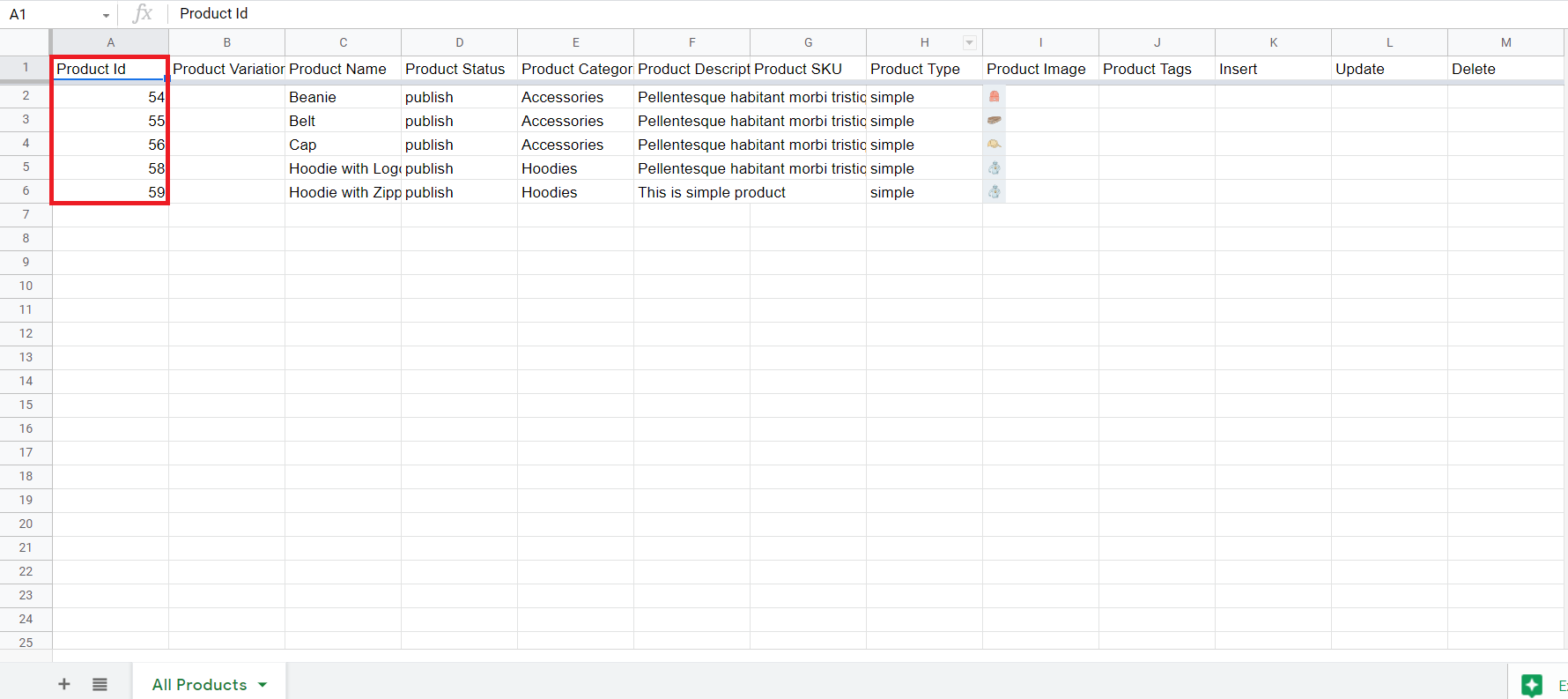 How to Import Products? – WPSyncSheets Documentations Website