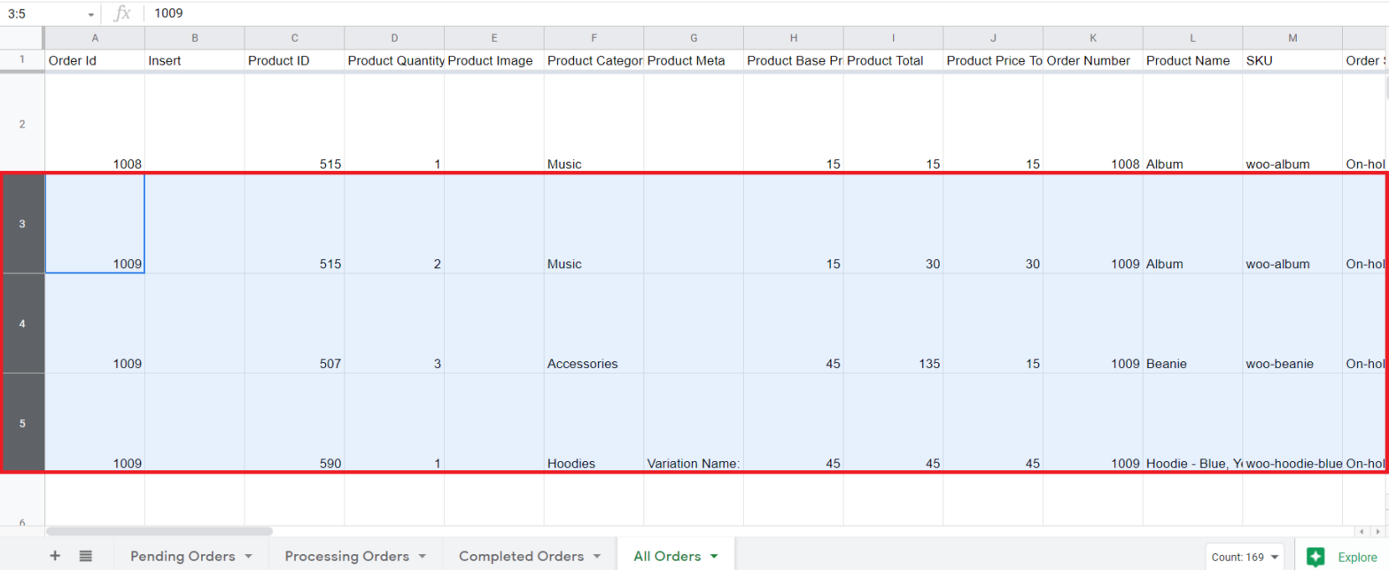 How to Import Orders? – WPSyncSheets Documentations Website
