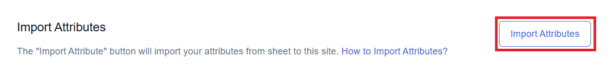 How to Import Attributes? - WPSyncSheets Documentations Website